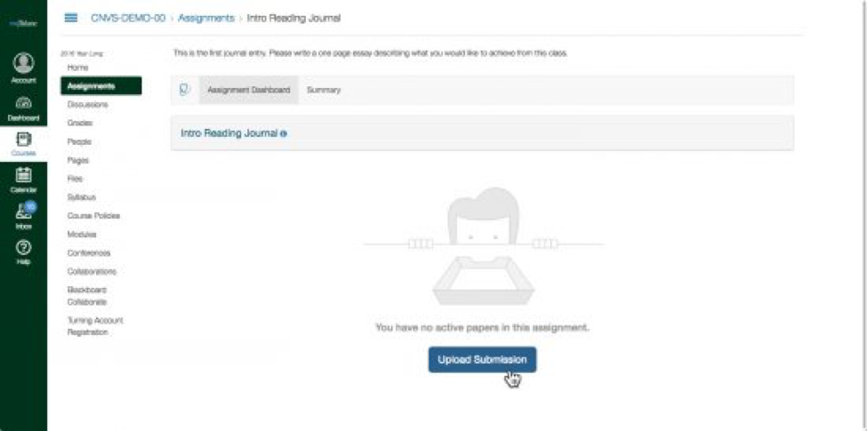 Turnitin Feedback Studio for Students: How do I submit my assignment ...