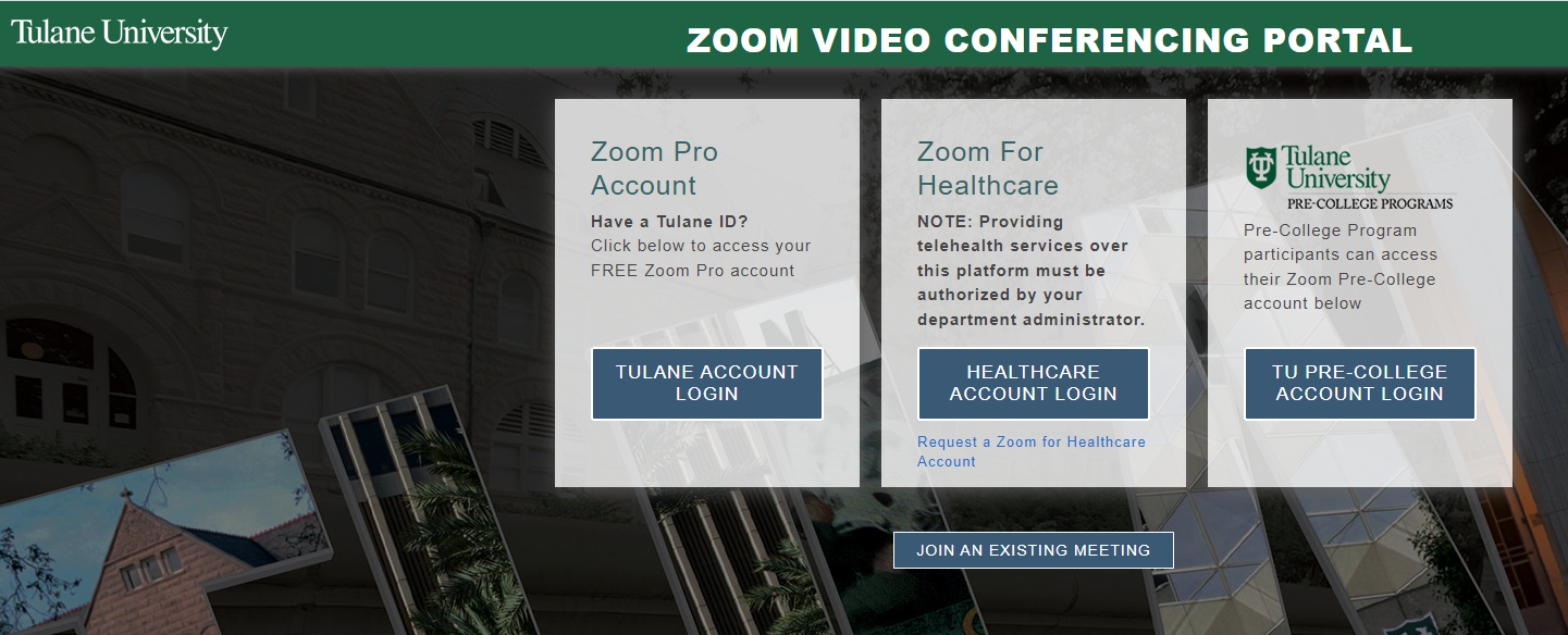Zoom Error: "The instructor's email is invalid(2216)" – Tulanehelp